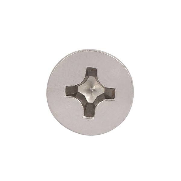 M4x20mm 316 Stainless Steel Phillips Socket Flat Head Machine Screws ...