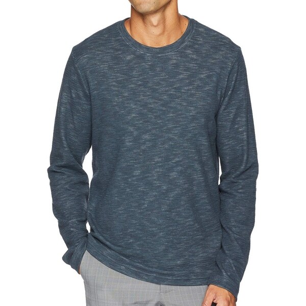 Travis Mathew Mens Sweater Blue Size Small S Crew Pullover Long Sleeve ...