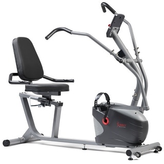 Sunny Health & Fitness Performance Recumbent Cross Trainer & Elliptical ...