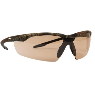 Forney 55438 Safety Glasses, Conqueror with Camo Frame, Bronze Mirror ...