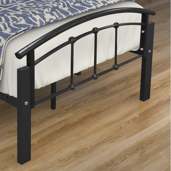 Metal Beds Frame with 13-Piece Metal Slat Frame - Bed Bath & Beyond - 38206645