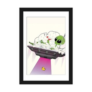 iCanvas "Space Alien In The Bath" by WyattDesign - Bed Bath & Beyond ...
