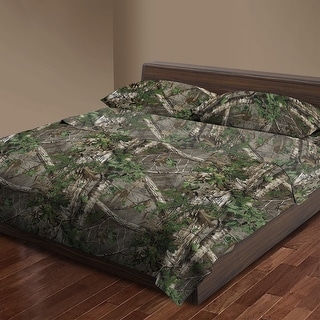 Realtree Xtra Green Camo 4-piece Full Sheet Set - Bed Bath & Beyond ...