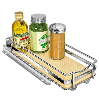 LYNK PROFESSIONAL® Élite™ Pull Out Spice Rack Organizer for Cabinet - 4 ...