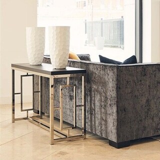 Picket House Furnishings Sofa Table in Chrome - 54 x 84 - Bed Bath ...