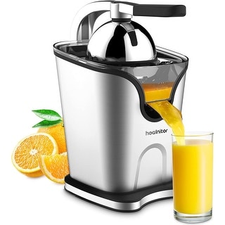 150W Electric Citrus Juicer Squeezer with 2 Cones, Stainless Steel ...