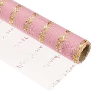 Flower Wrapping Mesh 15ft Floral Bouquet Packaging Alphabet Net Yarn ...