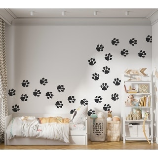 Premium Peel & Stick Wall Mural - Paw Prints - Bed Bath & Beyond - 42301418