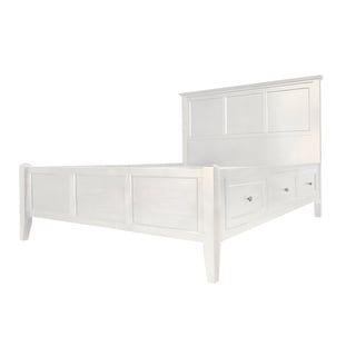 Simply Solid Shanna Solid Wood Storage Platform Bed - On Sale - Bed ...