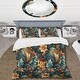 Designart "Bohemian Paisley Earth Tones III" Paisley; Floral bed cover ...