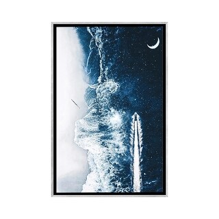 iCanvas "Aerial View Of Starry Ocean Starry Night" by GEN Z Framed ...