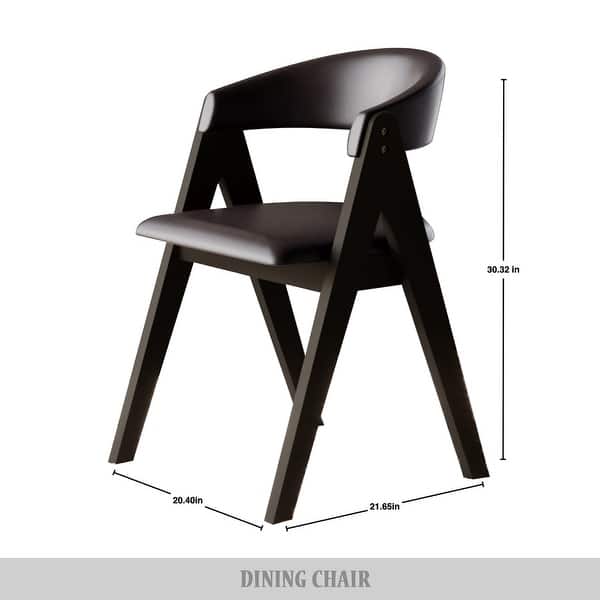 CraftPorch Transitional V-shaped Dining Chairs (Set of 4) - Bed Bath ...