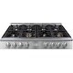48 Inch Natural Gas Rangetop with Grill, Griddle and 8 Sealed Burners ...