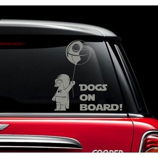 Dogs On Board Car Decal Vinyl Sticker Decals - Bed Bath & Beyond - 34792554