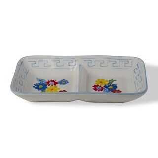 Dolce Vita Divided Dish Dinnerware Serving Plate - Bed Bath & Beyond ...