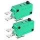 2PCS KW3-OZ 16A 125/250VAC SPDT NO NC Push Button Action Type Micro Limit Switch - KW3-OZ-0 2PCS ...