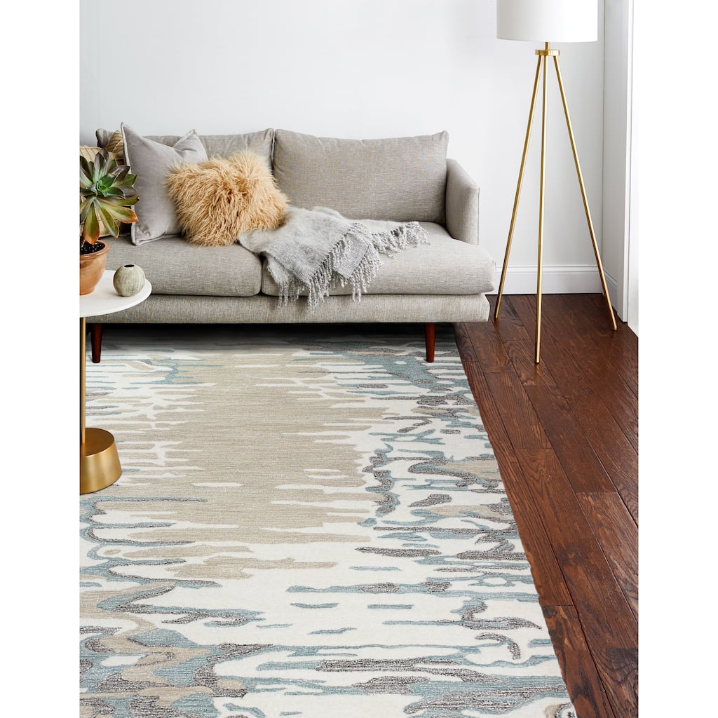 Bashian Malcolm Contemporary Area Rug - Overstock - 33986918