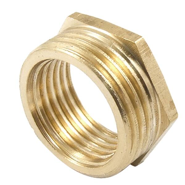 3/4PT Male to 1/2PT Female Hex Thread Busing Piping Connector Adapter ...