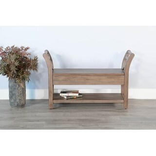 Sunny Designs 48" Accent Storage Bench - Bed Bath & Beyond - 40114727