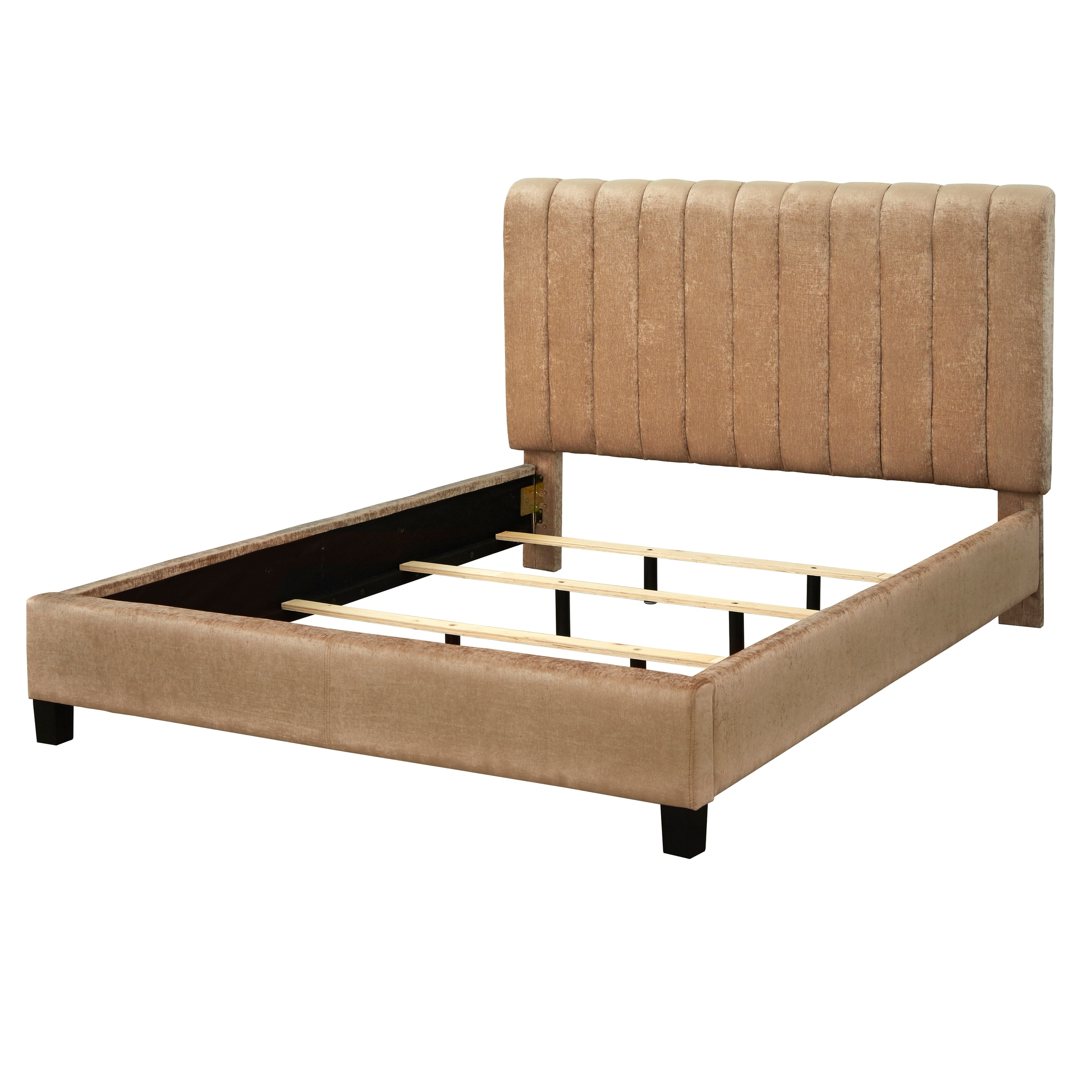 Lifestorey Teagan Channel tufted Queen Bed