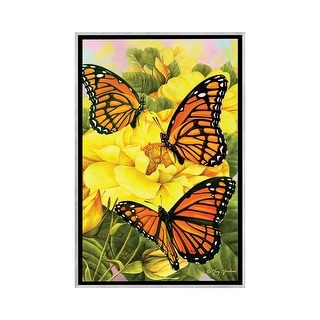iCanvas "Monarch Butterflies" by Greg & Company Framed - Bed Bath ...