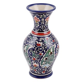 Novica Handmade Red Desires Glazed Ceramic Vase - Bed Bath & Beyond ...