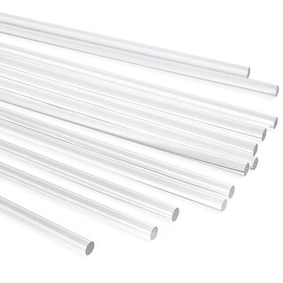 12 Pieces of Plastic Dowel Rods for DIY Projects, Arts and Crafts ...