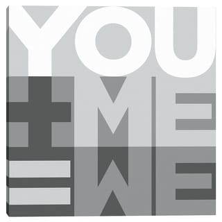 You Me We I by Parker Jones Canvas Art Print - Bed Bath & Beyond - 39033064