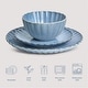 Frill Reactive 12 Pc Dinnerware Set - Bed Bath & Beyond - 39097196