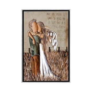 iCanvas "One Day Someone" by Ruth's Angels Framed - Bed Bath & Beyond ...