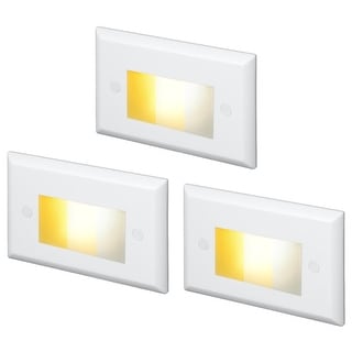 3CCT Dimmable 120-277V Step Light LED, 2700K/3000K/4000K Selectable ...