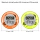 Round Digital Timer, Count Down UP Clock with Magnetic, LCD Display ...