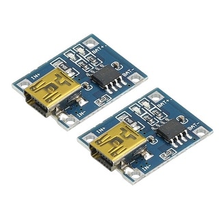 TP4056 MINI USB 4.5-5.5V 1A 18650 Battery Charger Module Panel Pack of ...