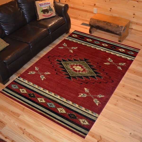 American Destination Arrowhead Southwest Area Rug - On Sale - Bed Bath ...