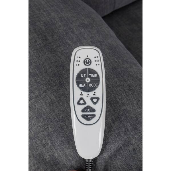 Electric Power Recliner Chair With Massage Remote Control Multi ...