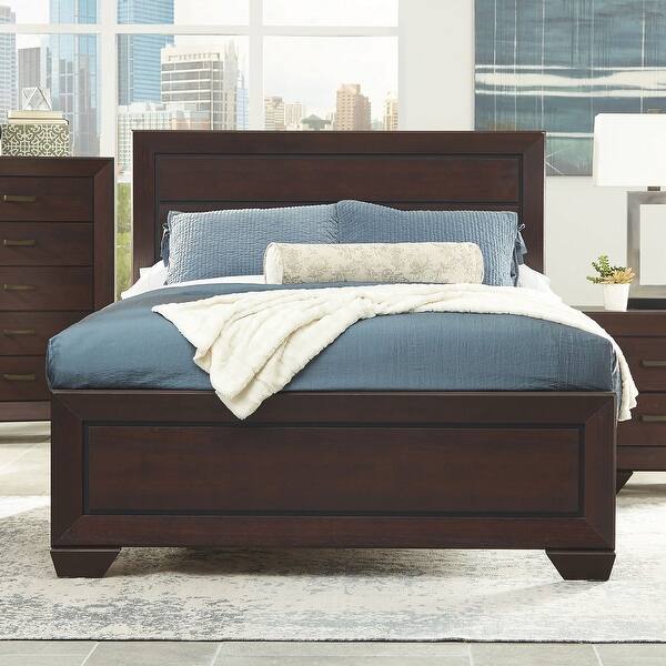 Kauffman Panel Bed with Recessed Grooves - On Sale - Bed Bath & Beyond ...
