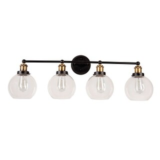 Aspen Creative Bathroom Vanity 4 Lights Fixture, Antique Bronze ...