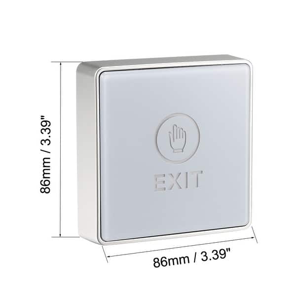 Touch Sensor Door Exit Release Button with LED Indicator 12V 3A - 86mmx86mm - Bed Bath & Beyond ...