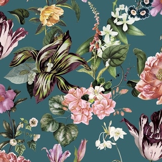 Galerie Wallcoverings Flora Cherry Blossoms Vinyl on Non-woven Matte ...