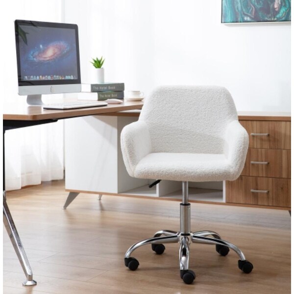 Comfortable Vanity Chair in White Bed Bath Beyond 36042618