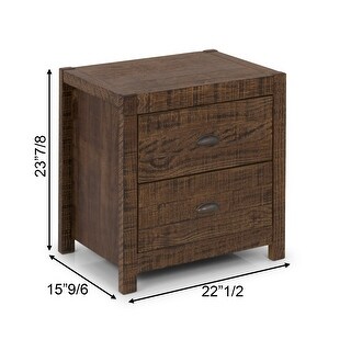 Night Stand End Table, Desk with Drawers for Bedroom - Bed Bath ...