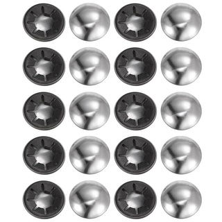Push on Push Nut Caps Axle Push Nut Fastener for Hand Trucks, and ...