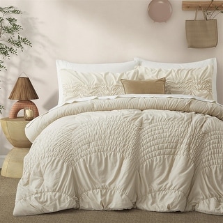 Chic Soft Bedding Set with Elastic Ruched Design - Bed Bath & Beyond ...