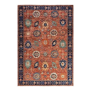 Serapi, One-of-a-Kind Hand-Knotted Area Rug - 6' 5" x 9' 3" - Bed Bath ...