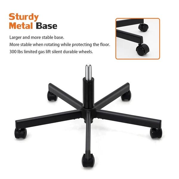 Criss Cross Chair Plus Size Criss Office Chair Sit Cross-legged Armless ...