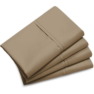 Lavish Touch Cotton TriBlend 1250 TC 20" x 40" King Pillowcases Pack of ...