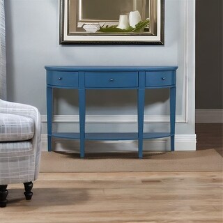 U-Style Modern Curved Console Table - Bed Bath & Beyond - 39409932