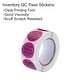 Inventory QC Rework Repair Stickers Labels for Inventory Warehouse ...