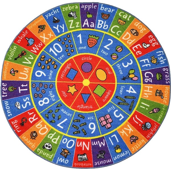 KC Cubs ABC Alphabet, Numbers & Shapes Educational Learning & Game Area ...