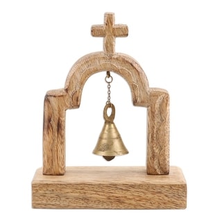 Novica Handmade Traditional Bell Wood Sculpture - Bed Bath & Beyond ...